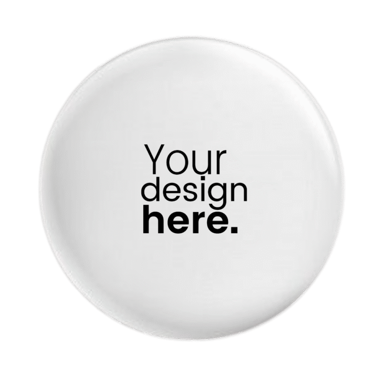 Custom Printed Pin Button Badge - Add Logo or Name - Merchlist