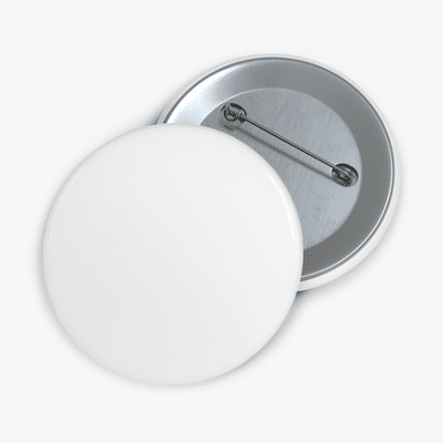 Custom Printed Pin Button Badge - Add Logo or Name - Merchlist