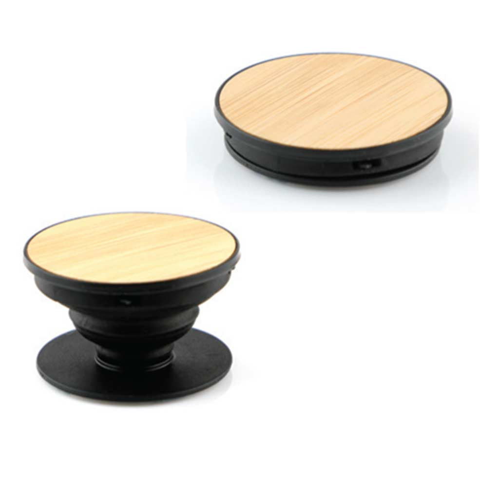 Customize Phone Pop Socket with Bamboo in Dubai UAE- Merchlist
