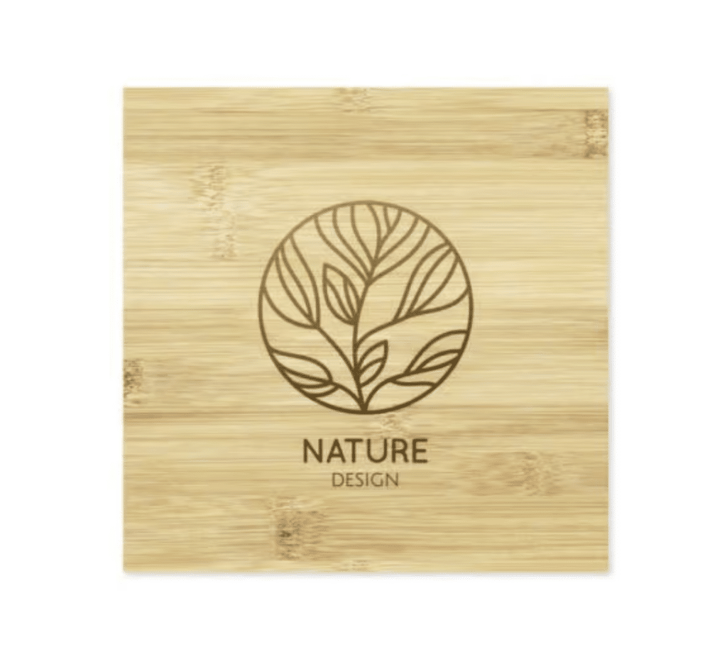 Custom Square Bamboo Coasters - Set of 4 Printing - Merchlist