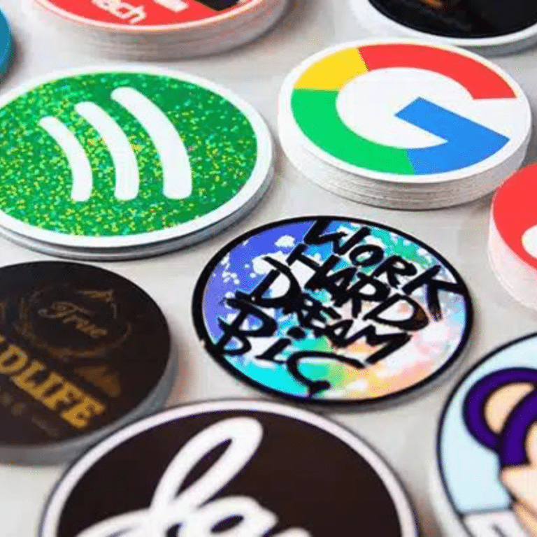 Custom Round Stickers Printing - Merchlist