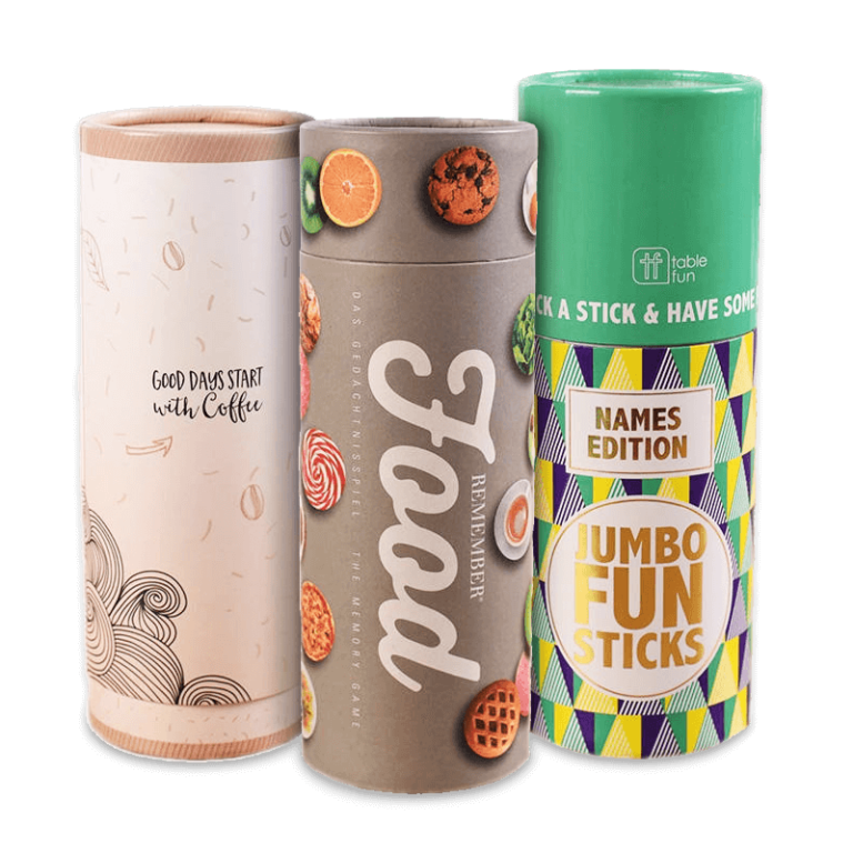 Custom Cardboard Tube Box Printing - Merchlist
