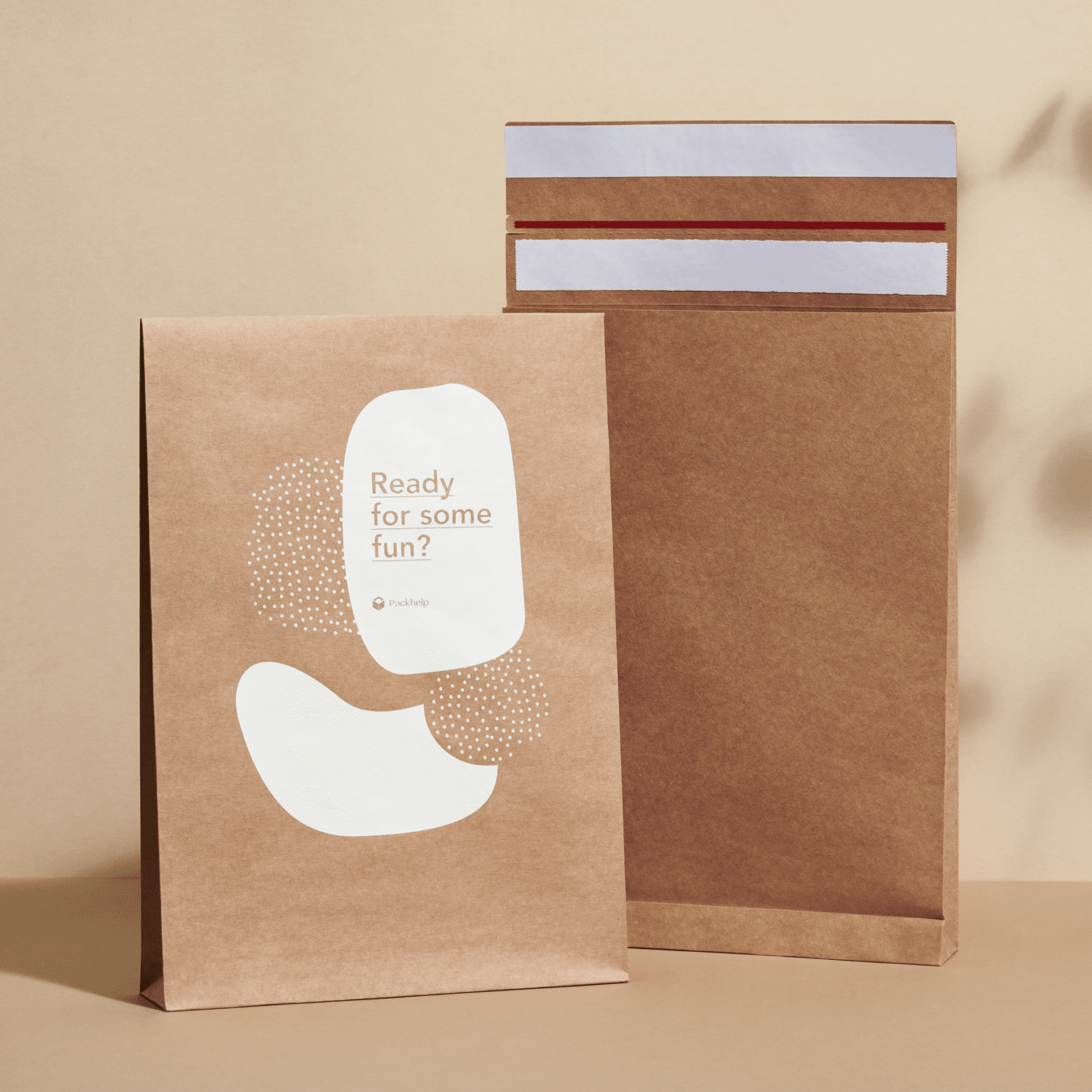 Custom Kraft Mailer Bags Printing - Merchlist