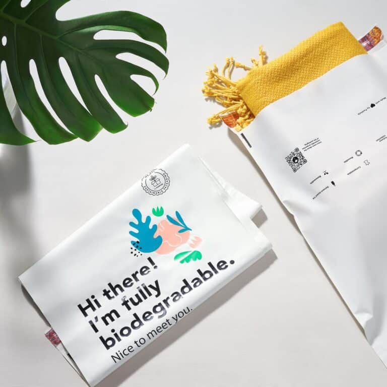 Custom Poly Mailer Bag with Handle Printing - Merchlist