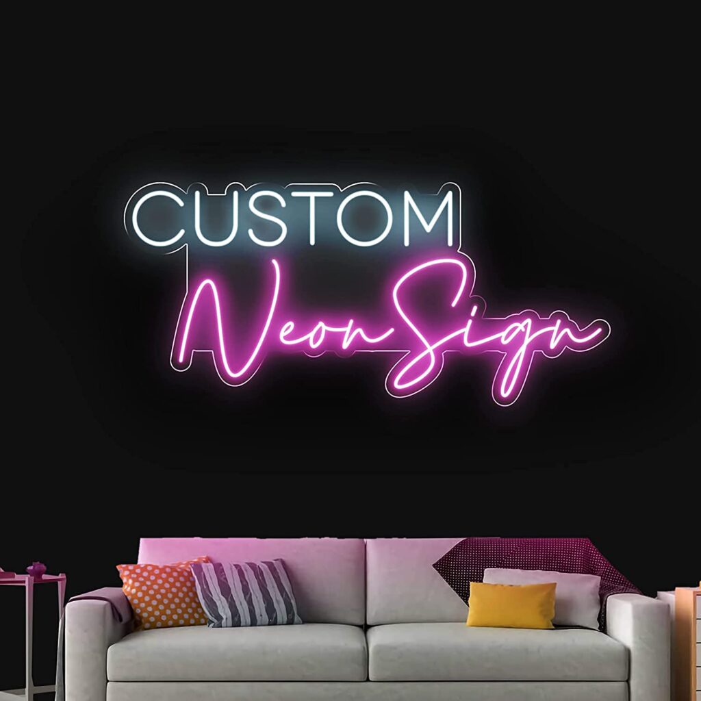 Custom Neon LED Sign Board - Merchlist