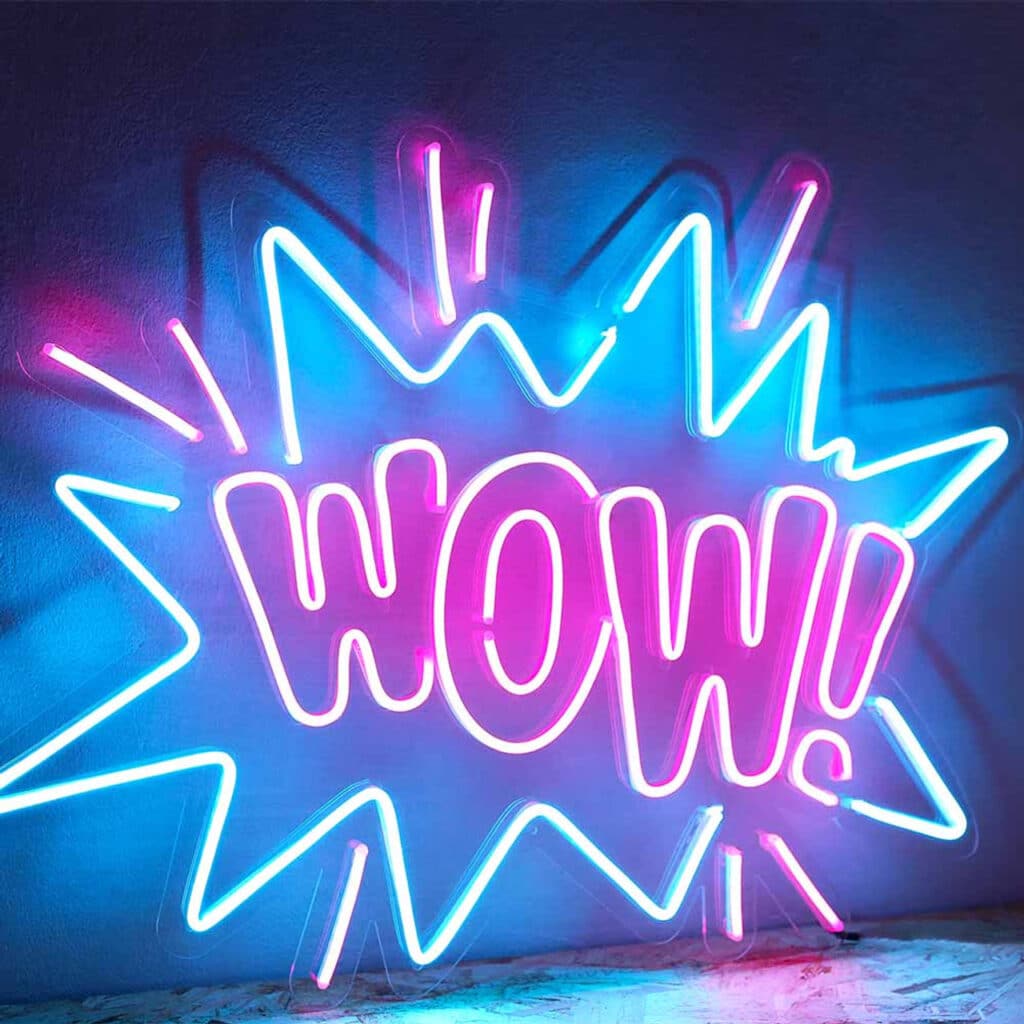 Custom Neon LED Sign Board - Merchlist