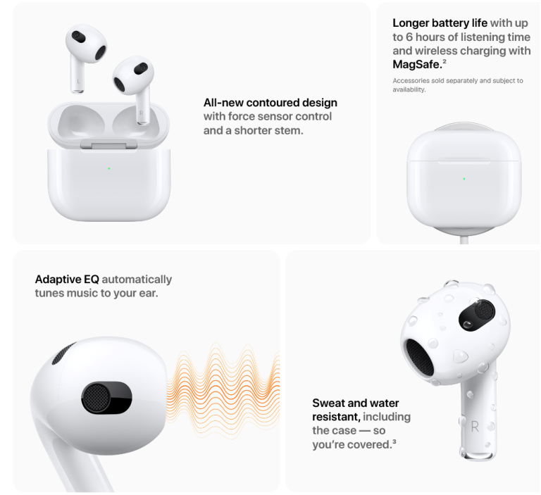 Custom Apple AirPods (3rd Gen) Printing - Merchlist