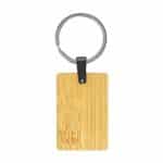 Custom Bamboo Keychain- Merchlist