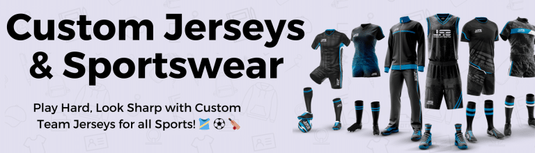 Custom Jersey Printing & Personalized Sportswear-Merchlist