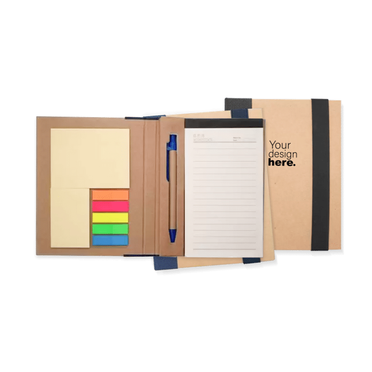 Custom Ecoband Recycled Notebook Set Printing - Merchlist