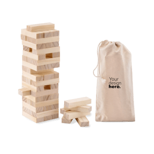 Custom Jenga Game Set Printing - Merchlist