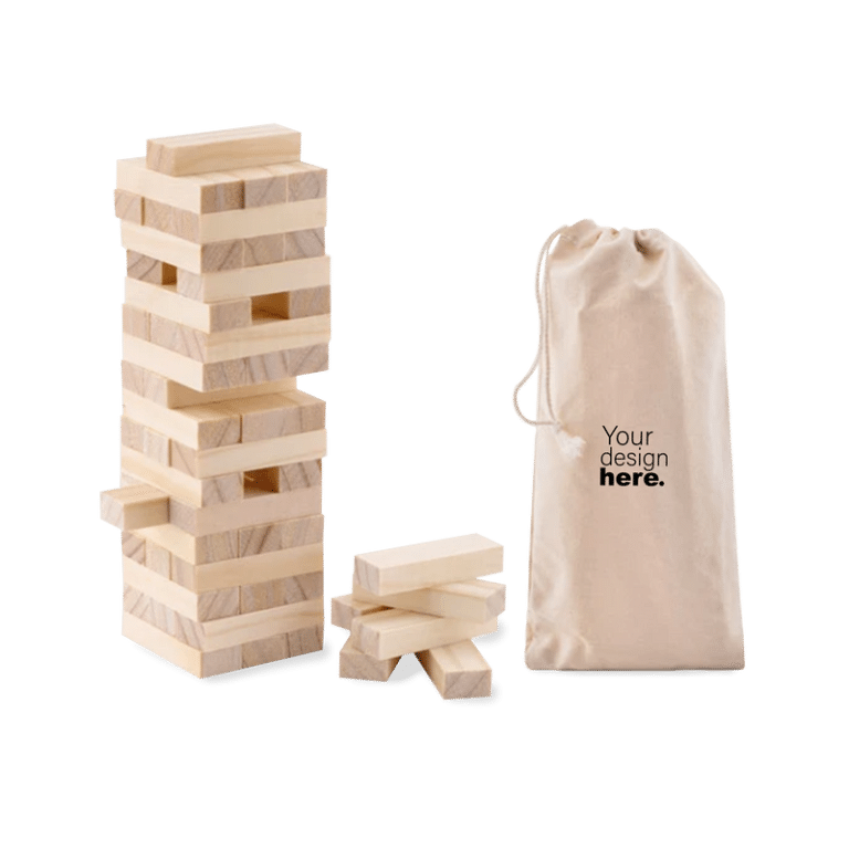 Custom Jenga Game Set Printing - Merchlist