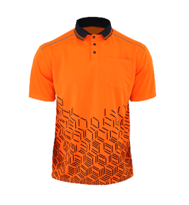 Custom Branded Two-Tone Corporate Polo - Merchlist
