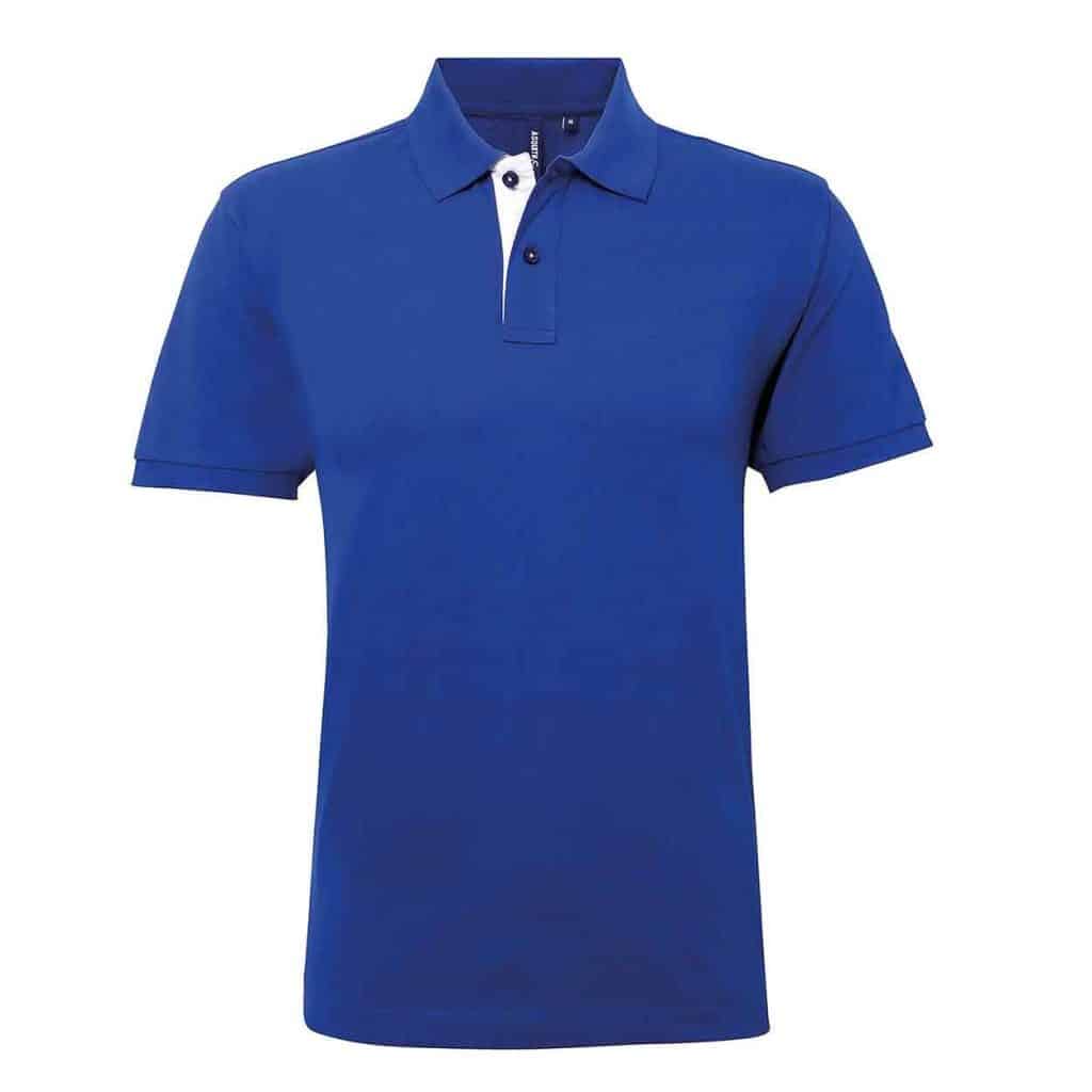 Custom Branded Two Tone Corporate Polo Merchlist