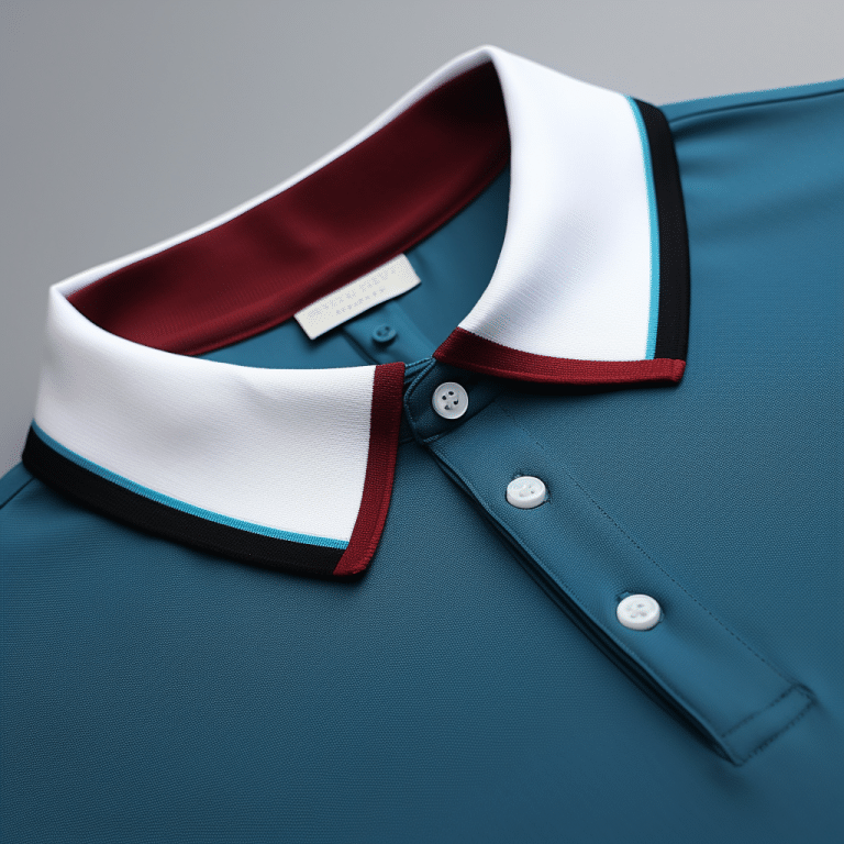 Custom Branded Two-Tone Corporate Polo - Merchlist