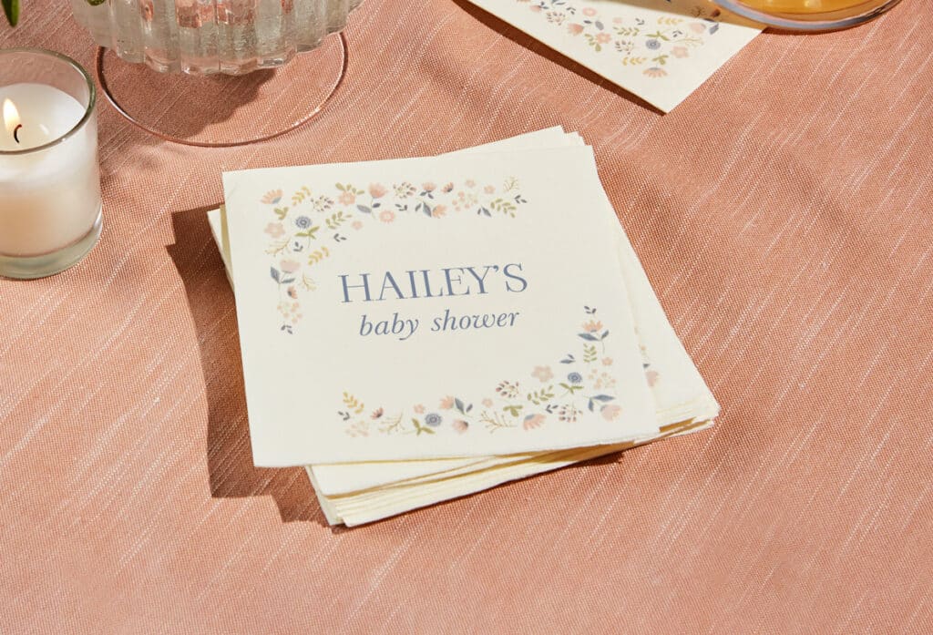 Custom Paper Tissues & Cocktail Napkins Printing - Merchlist