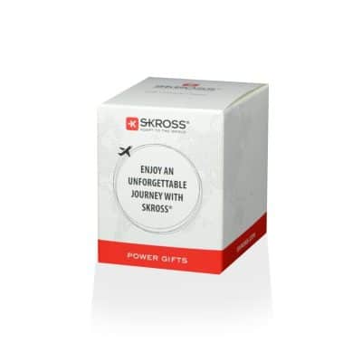Custom SKROSS World Travel Adapter Printing - Merchlist