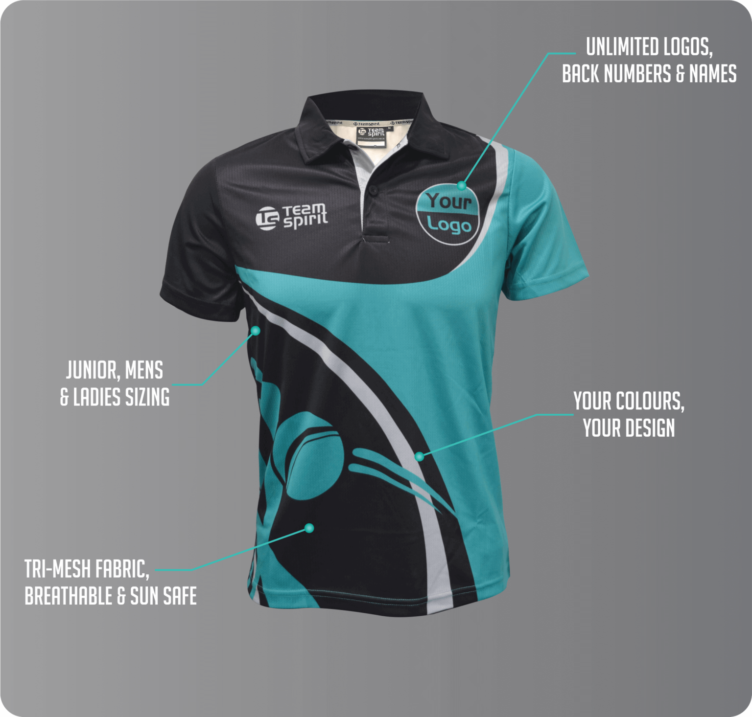 Custom Cricket Jersey & Sports Uniforms Printing - Merchlist