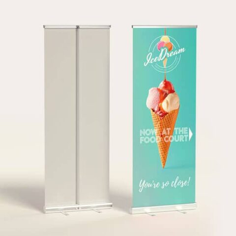 Custom What Are the Standard Sizes for Roll Up Banners? - Merchlist