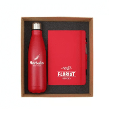 Promotional Notebook & Bottle Gift Set - Merchlist