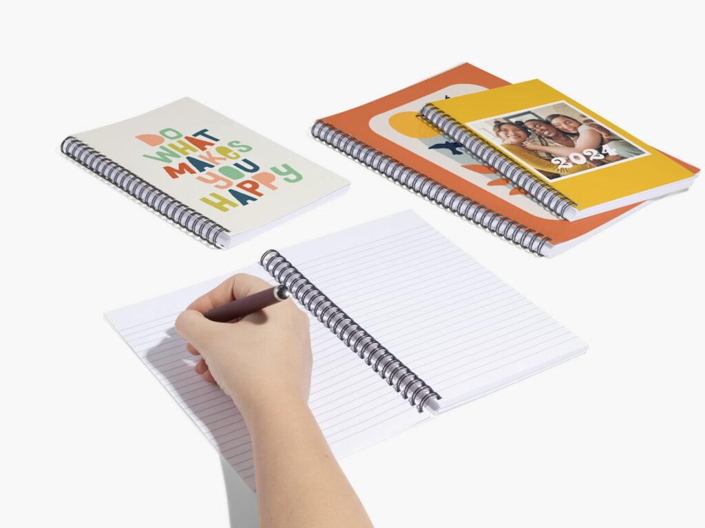 Custom Spiral Notebook Printing - Merchlist