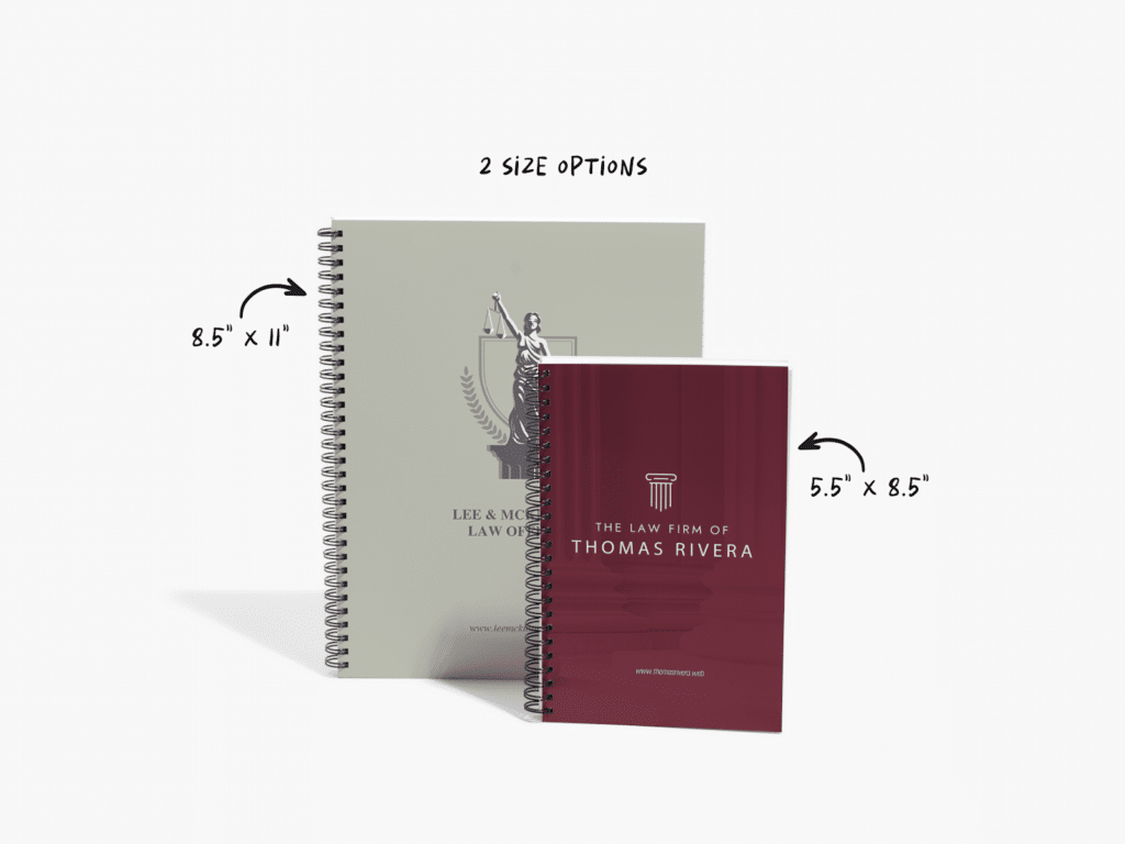 Custom Spiral Notebook Printing - Merchlist