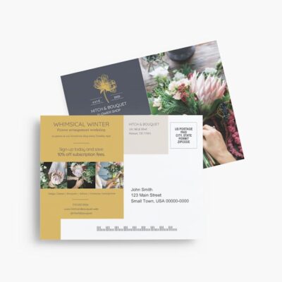 Custom Printed Promotional Postcards- Merchlist