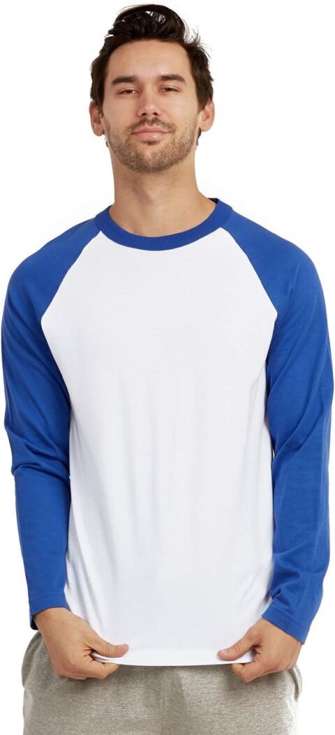 Custom Raglan Long Sleeve T-shirt Printing - Merchlist
