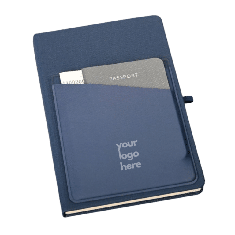 Custom Linen A5 Travel Notebook - Merchlist