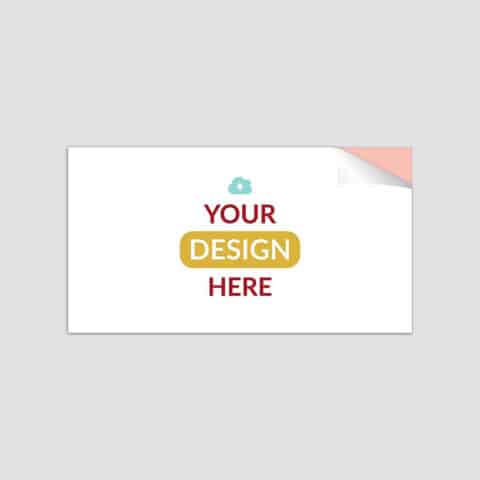 Custom Rectangle Stickers Printing - Create Your Own Stickers - Merchlist