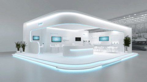 Custom Exhibition Stand (100+ sqm) - Merchlist