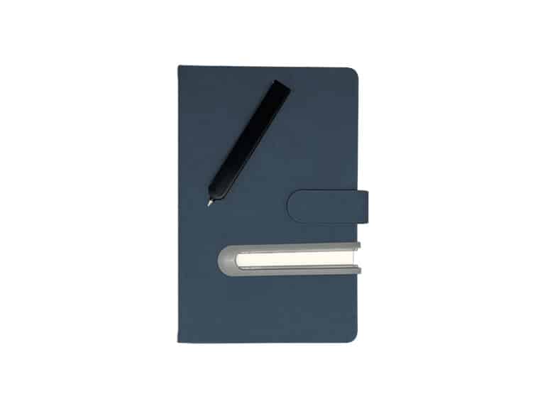 Custom Printed NOTIVA Notebook w/ Pen Slot - Add Your Logo - Merchlist