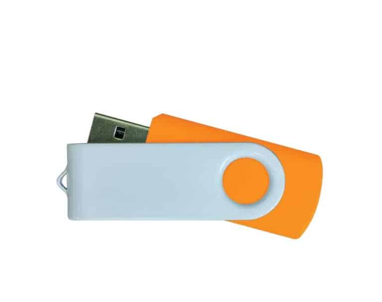 Custom Printed Swivel USB Flash Drive - Add Your Logo - Merchlist