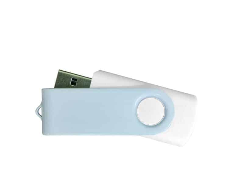 Custom Printed Swivel USB Flash Drive - Add Your Logo - Merchlist