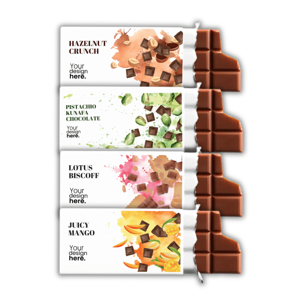 Custom Branded Lotus Biscoff Chocolate Bar - Merchlist