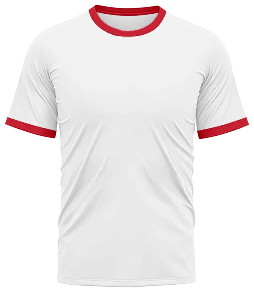 Custom Printed Ringer T-shirt - Merchlist