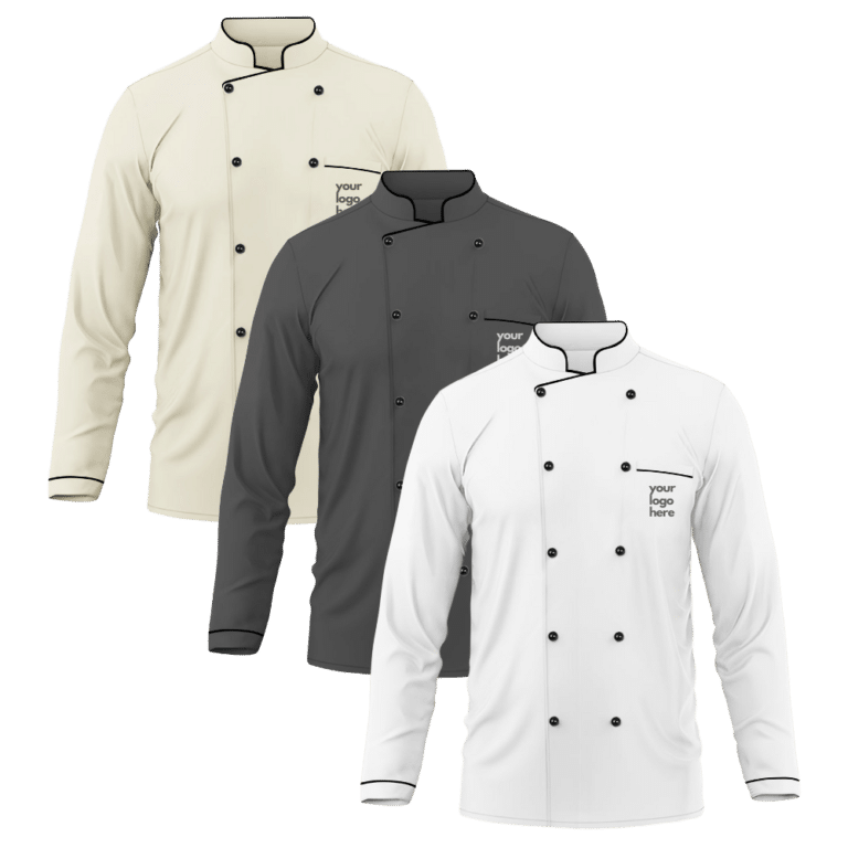 Custom Culinary Chef Coat Printing - Add Your Logo - Merchlist