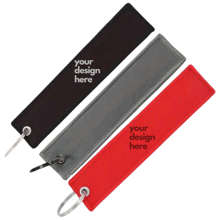 Custom Fabric Key Chain - Merchlist