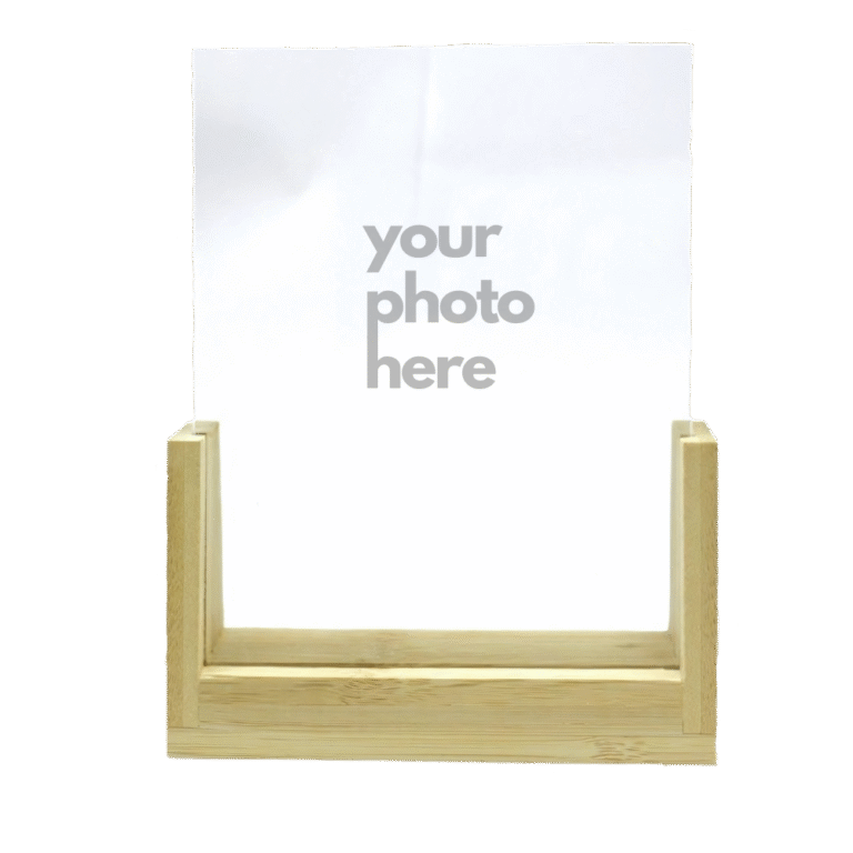 Custom Printed EcoStand Vertical Photo Frame - Merchlist