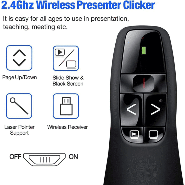 Custom Printed PointX Presentation Clicker - Add Your Logo - Merchlist