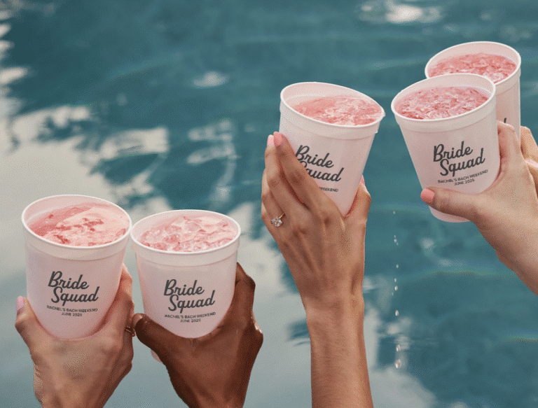 Custom Printed Reusable Party Cups - Add Your Design - Merchlist