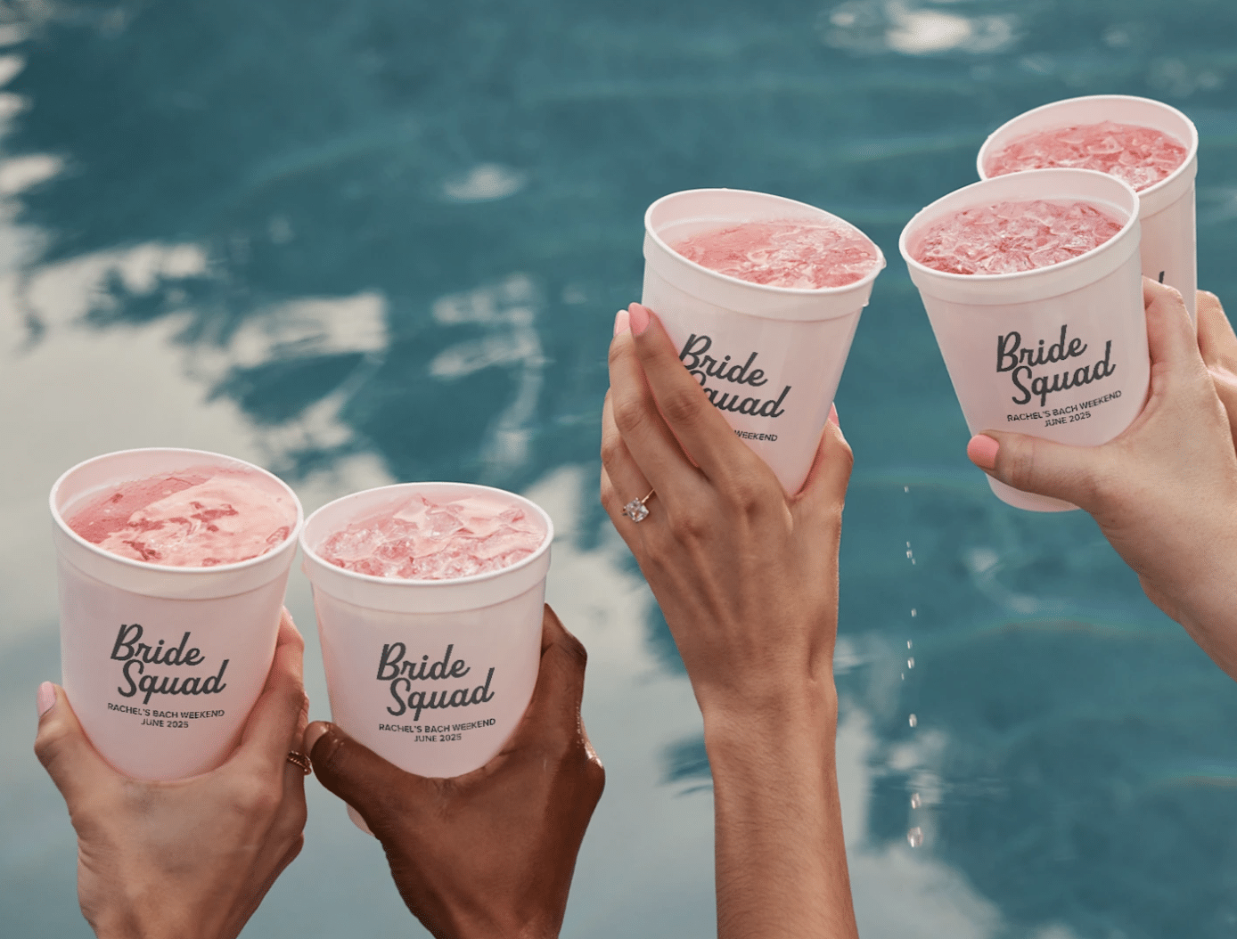 Custom Printed Reusable Party Cups - Add Your Design - Merchlist