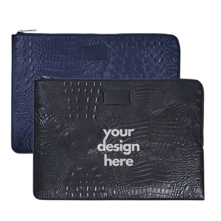Custom Printed CrocSkin Laptop Sleeve - Add Your Logo - Merchlist