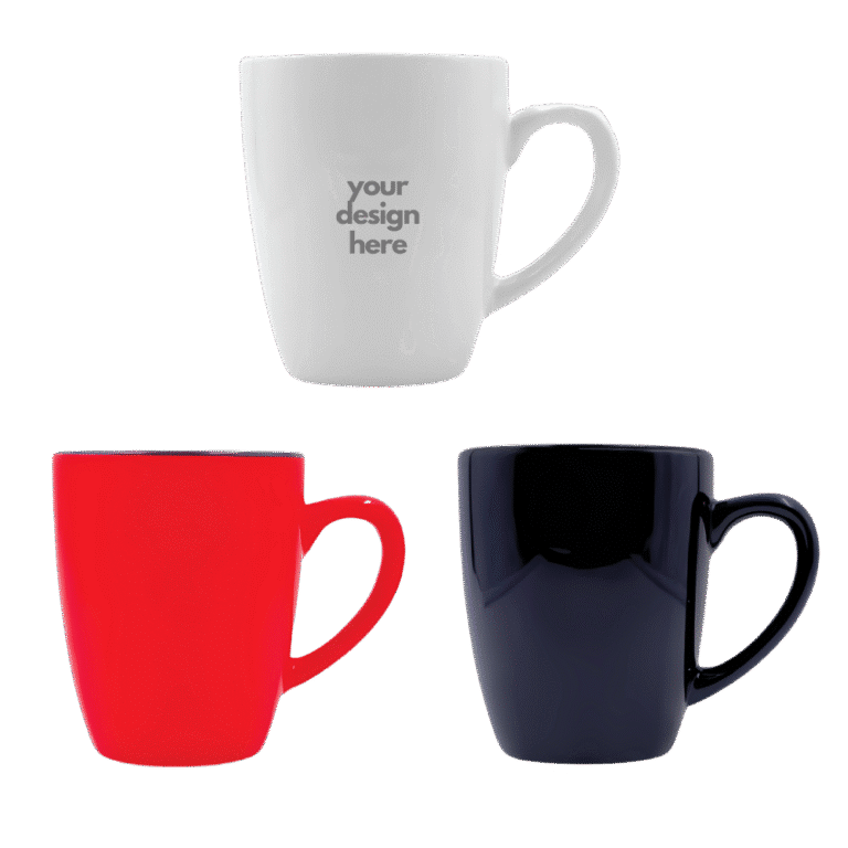 Custom Printed Latte Mug - Add Your Logo - Merchlist