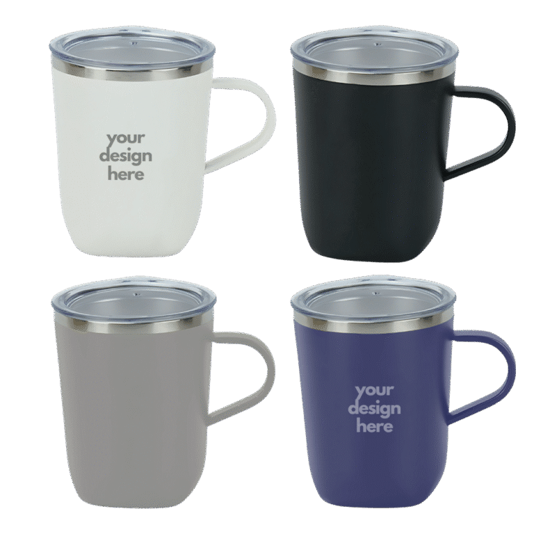 Custom Printed UrbanSip Mug with Lid - Add Your Logo - Merchlist