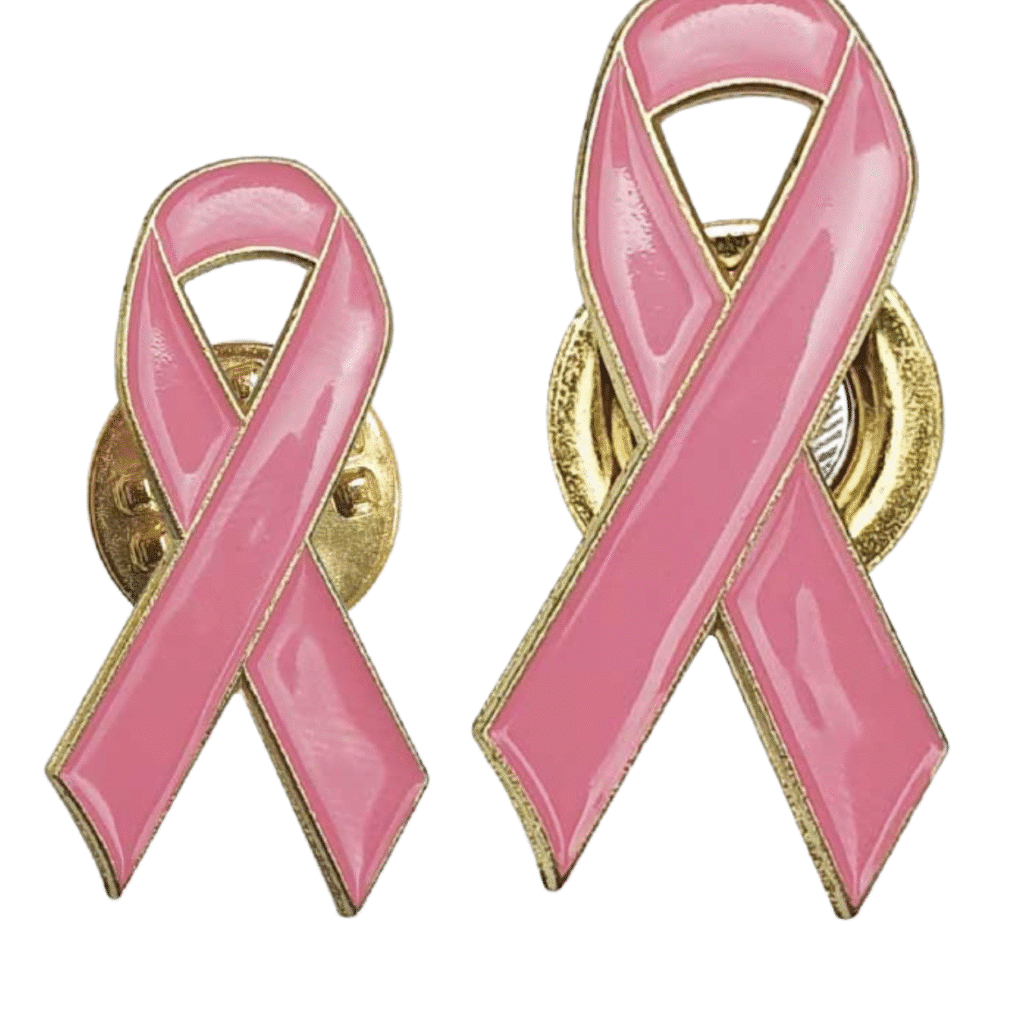 Custom Breast Cancer Awareness Pin Badge - Merchlist