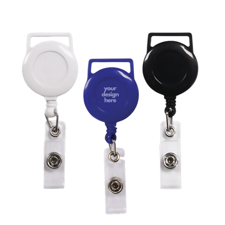 Custom Retractable Reel Badge - Add Your Logo - Merchlist