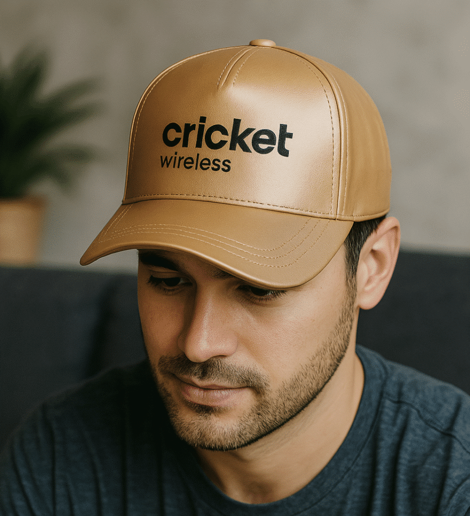 Custom Leather Baseball Cap - Add Your Design - Merchlist