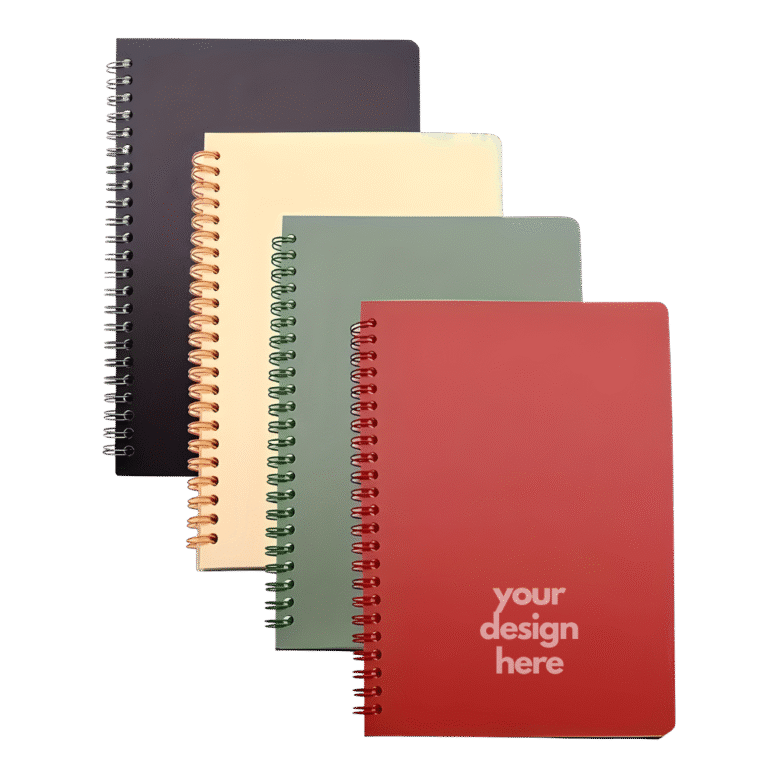 Custom Atom Spiral Notebook - Print Your Logo - Merchlist