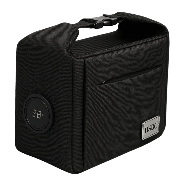 Custom Branded Cooler Bag with Temperature Display - Merchlist